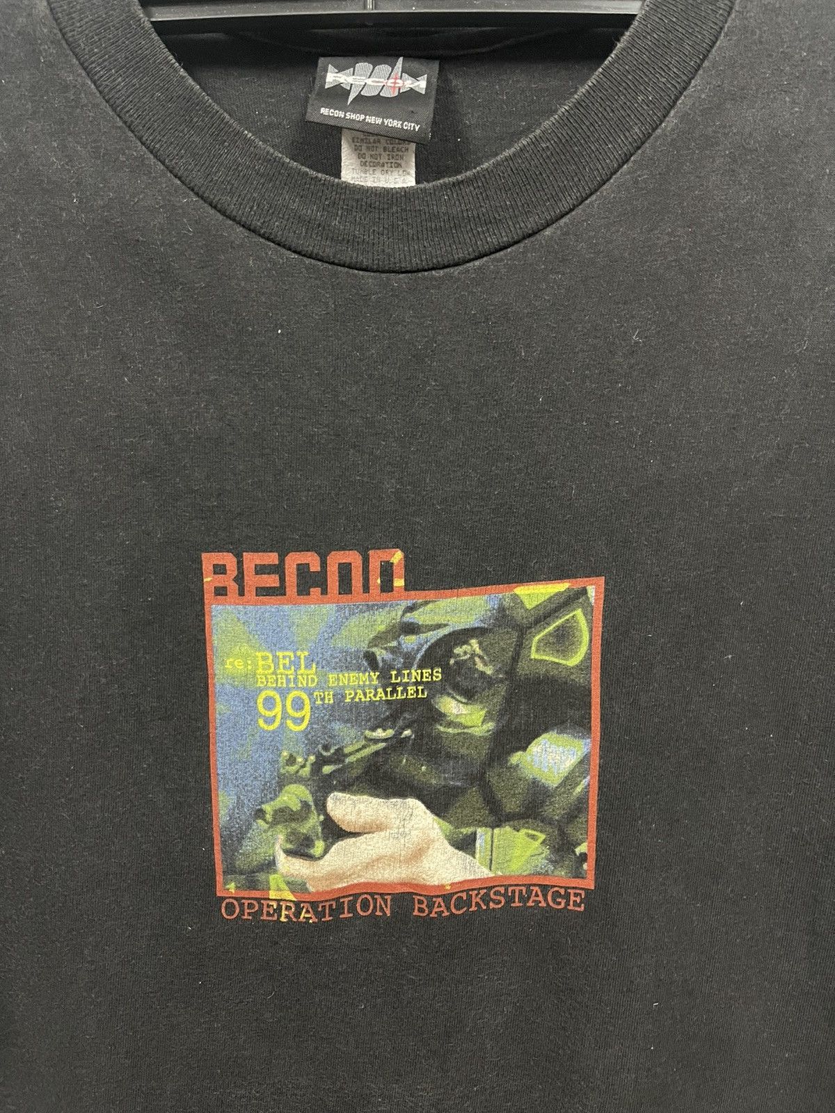 Vintage Vintage Recon Operation Backstage Faded Shirt Futura | Grailed
