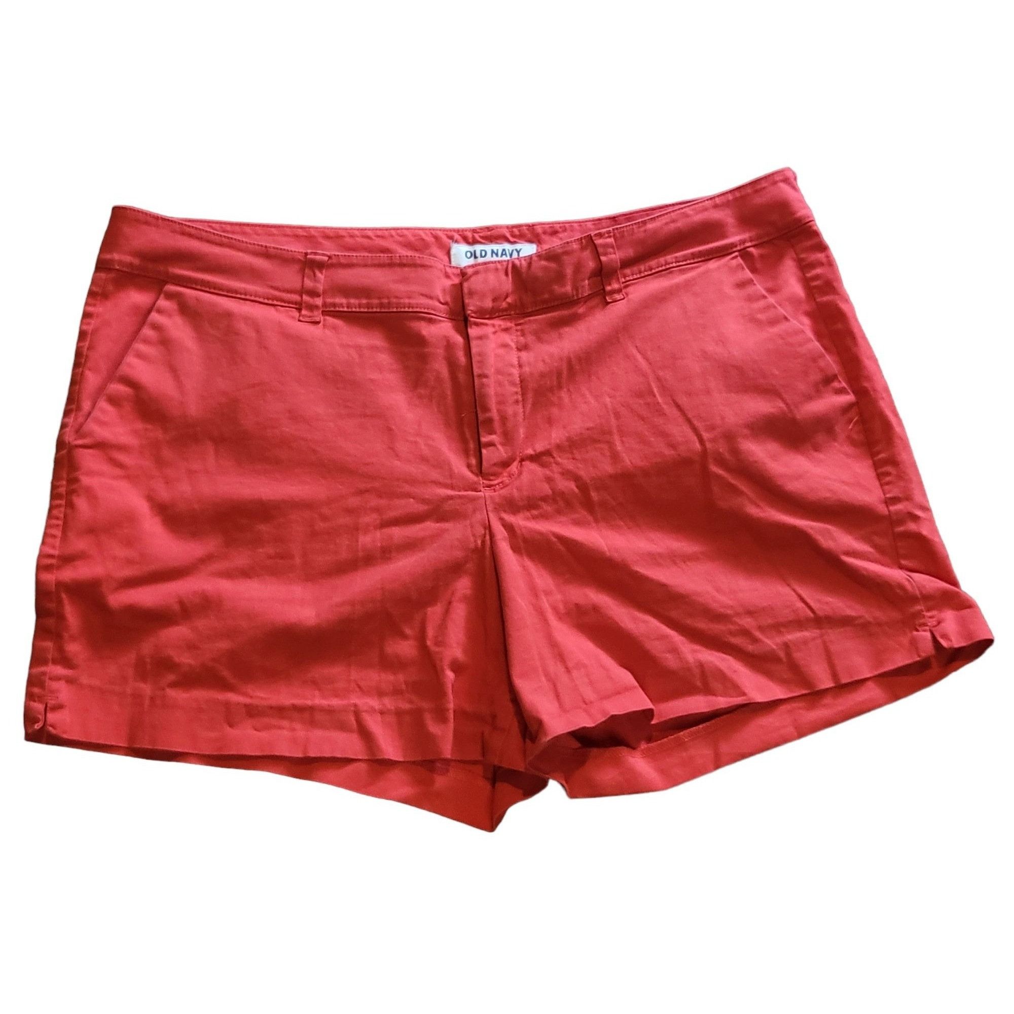Old Navy Old Navy Red Flat Front Sz 14 Shorts Women Grailed
