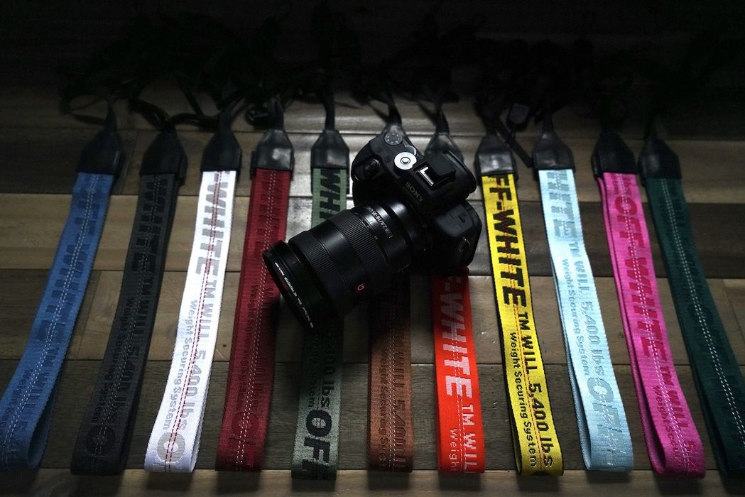 Custom Off White Industrial Belt Camera Strap 100% Authentic | Grailed