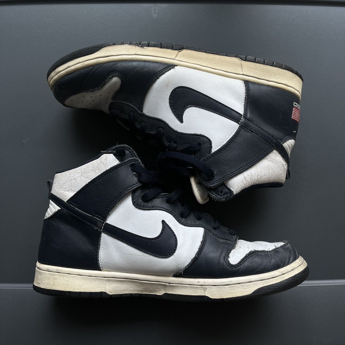 Nike × USA Olympics × Vintage Nike Dunk High Team USA 2000 Olympics 10. ...