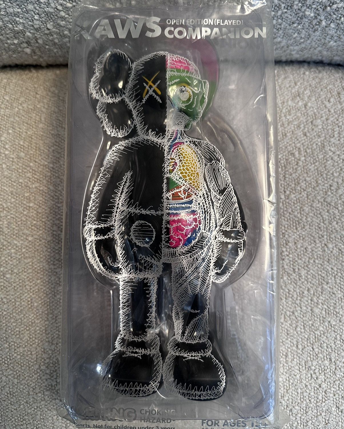 Kaws KAWS Black Flayed Vinyl Figures [OS] | Grailed