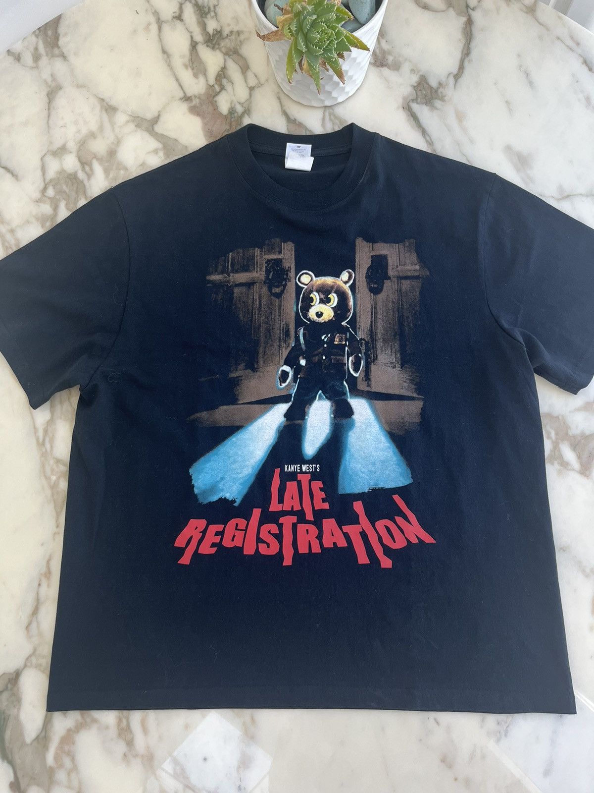 Vintage Late Registration Kanye West Tour T Shirt M | Grailed
