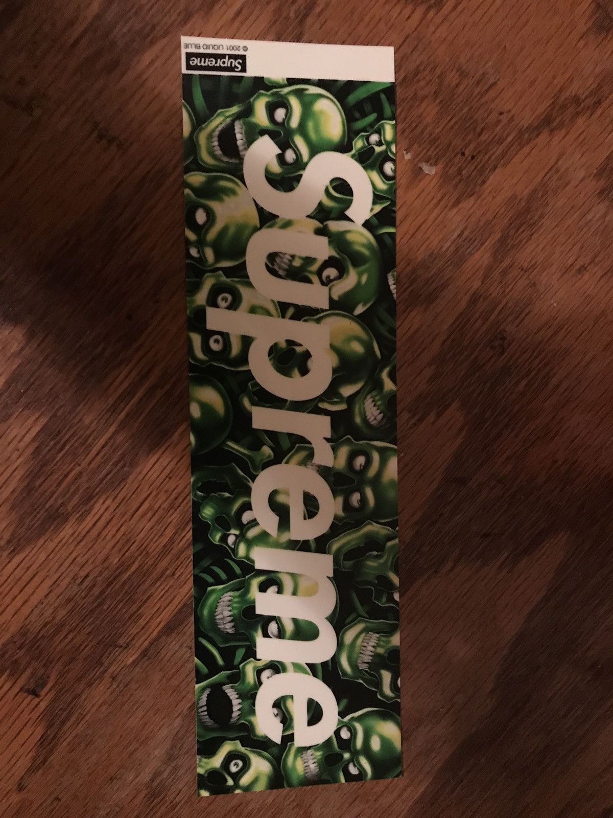 Supreme Skull Box Logo Sticker | Grailed