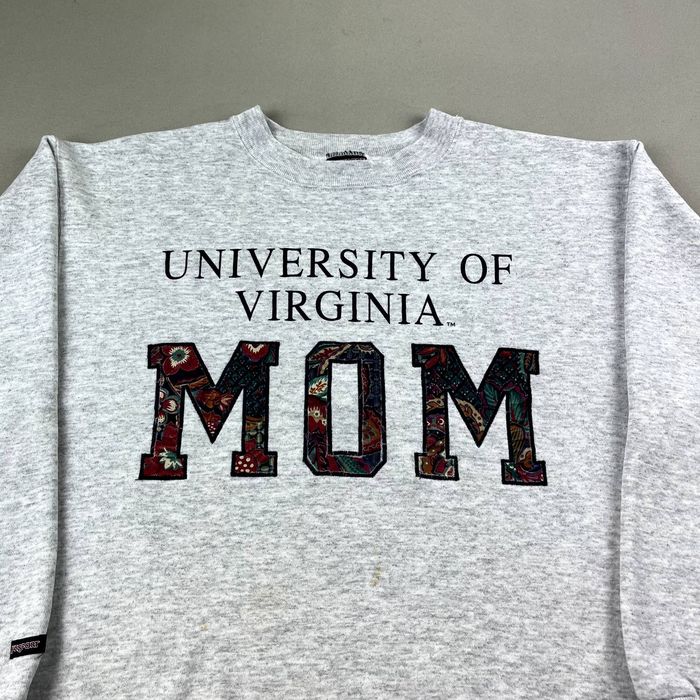Vintage Vintage University Of Virginia Sweatshirt Large Gray College ...