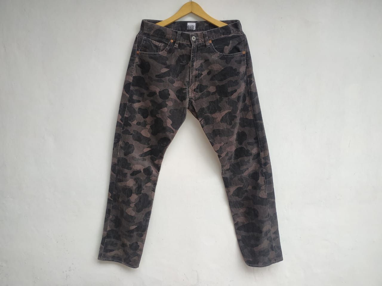 Bape Fit 30 to 31 Bape Corduroy Camo pants | Grailed