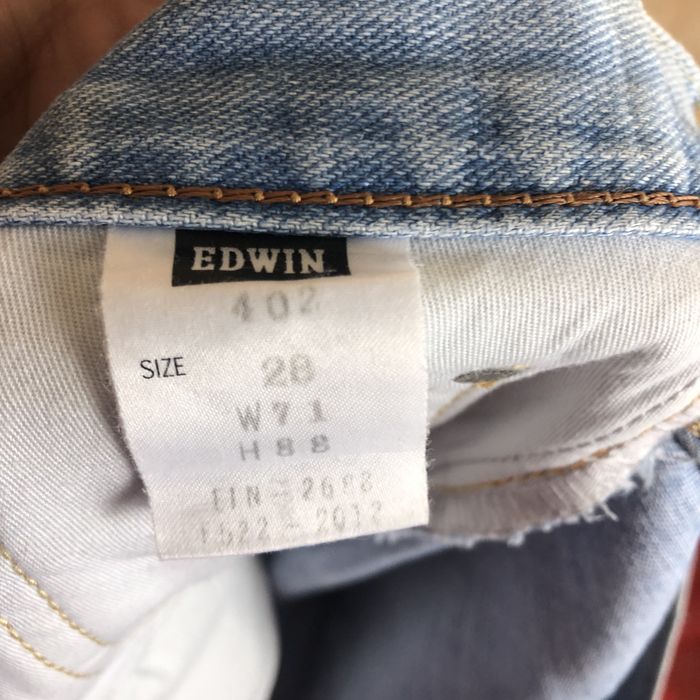 Edwin Edwin Faded Denim Pants | Grailed