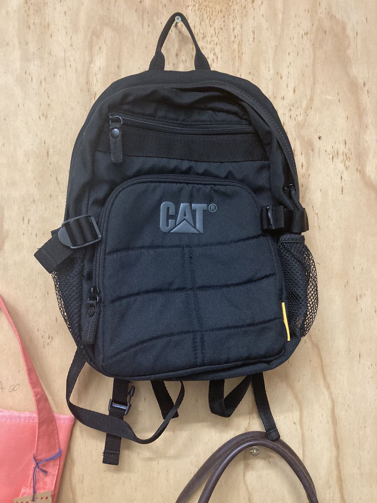 Caterpillar × Streetwear Black CAT backpack | Grailed