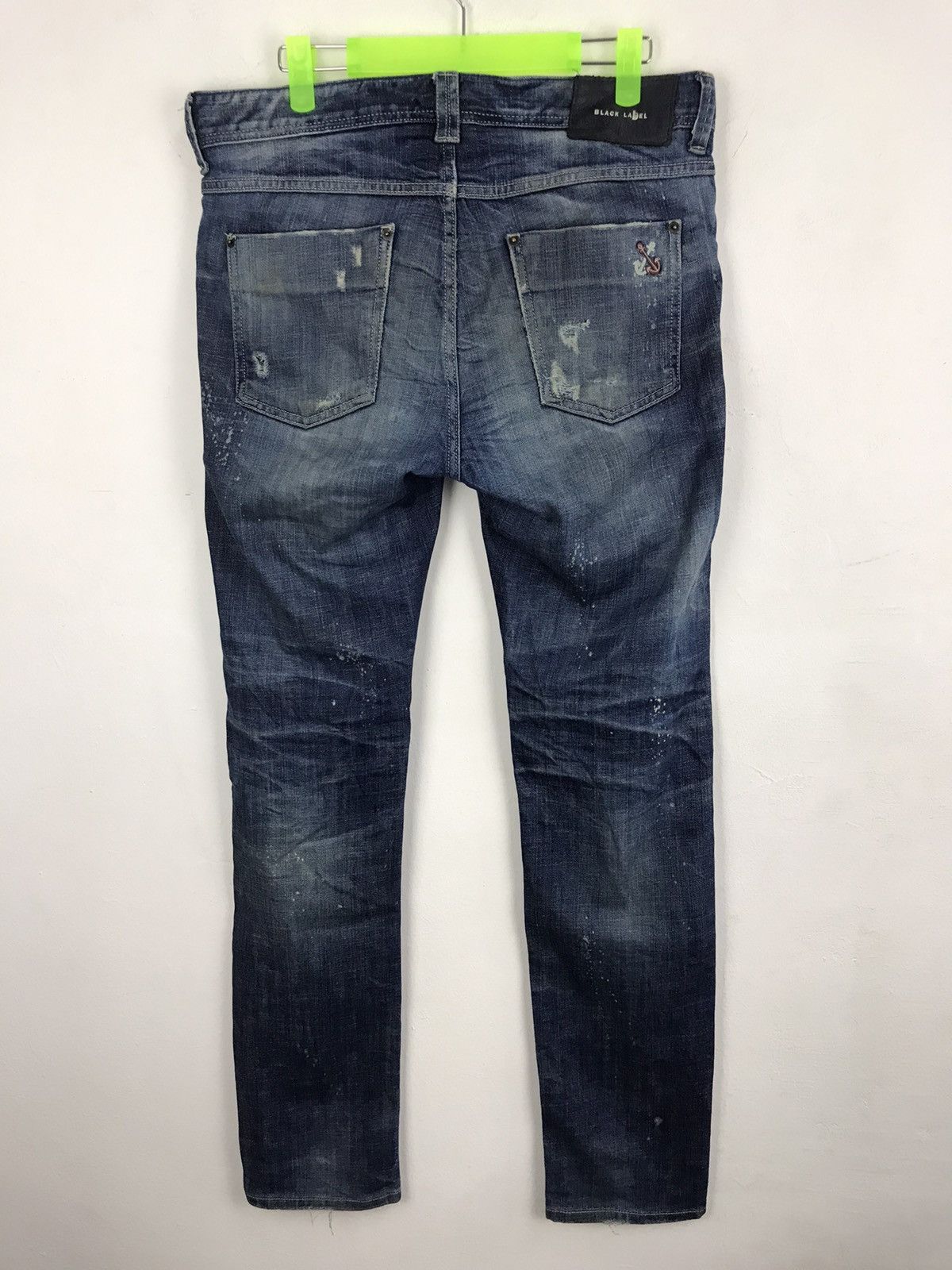 Distressed Denim × Japanese Brand × Vintage Avh Company Black Label Raw ...
