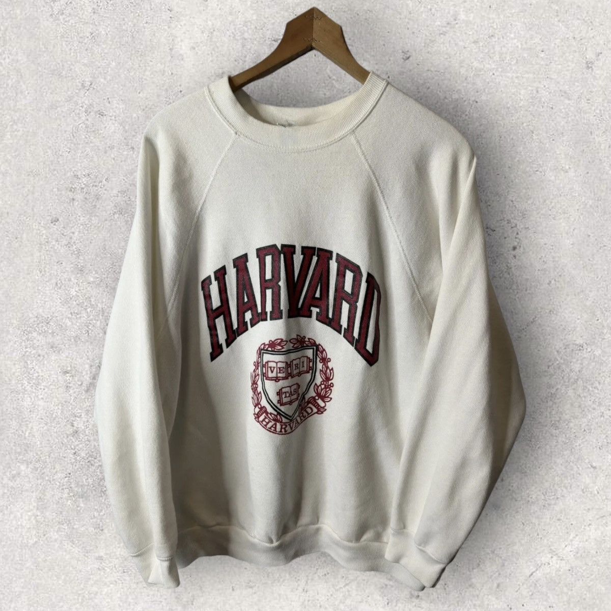 Vintage Vintage Harvard University Crewneck Sweater 1980s | Grailed