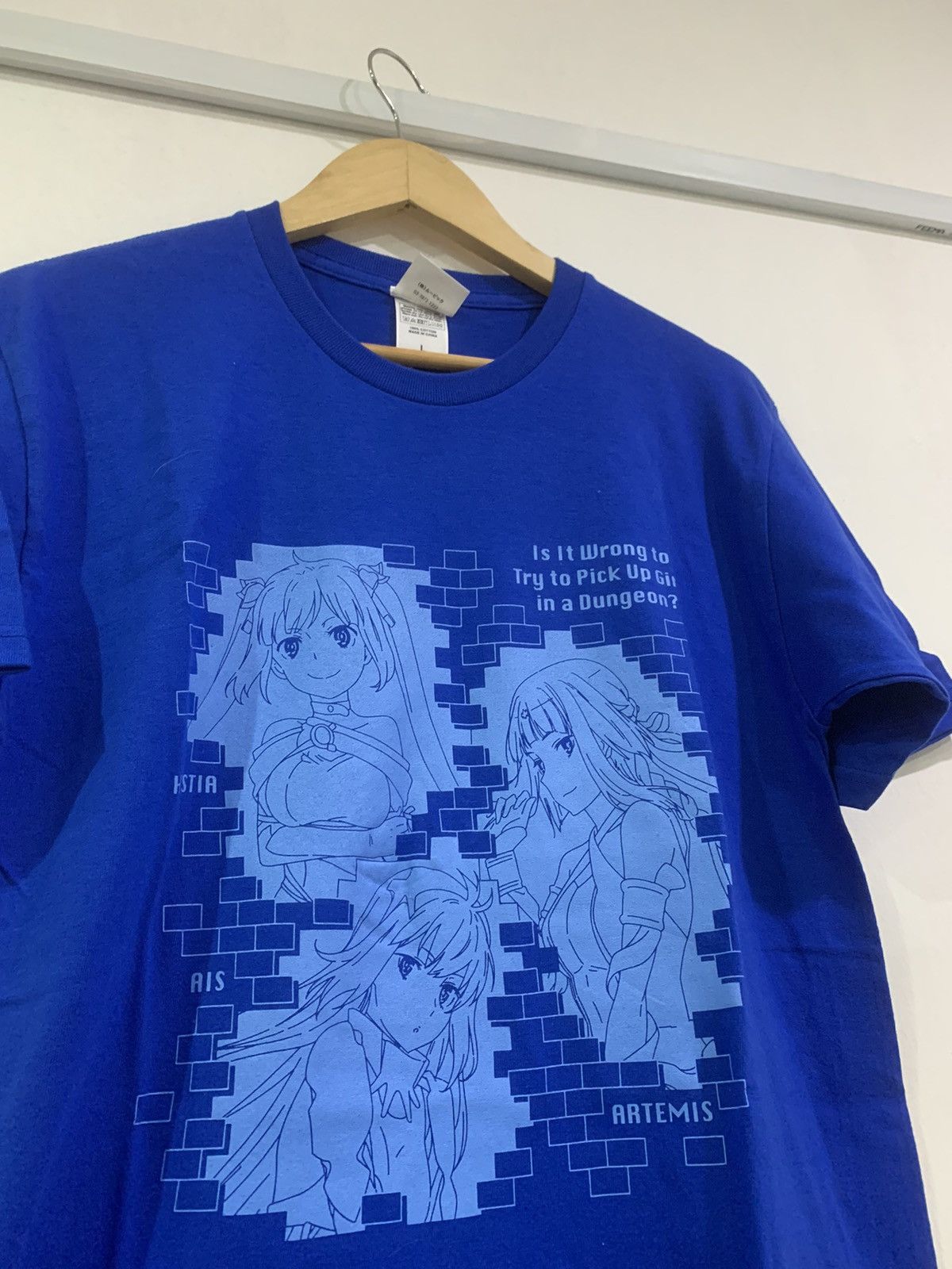 Anima × Japanese Brand × Movie Danmachi Anime Tshirt Movie Promo | Grailed