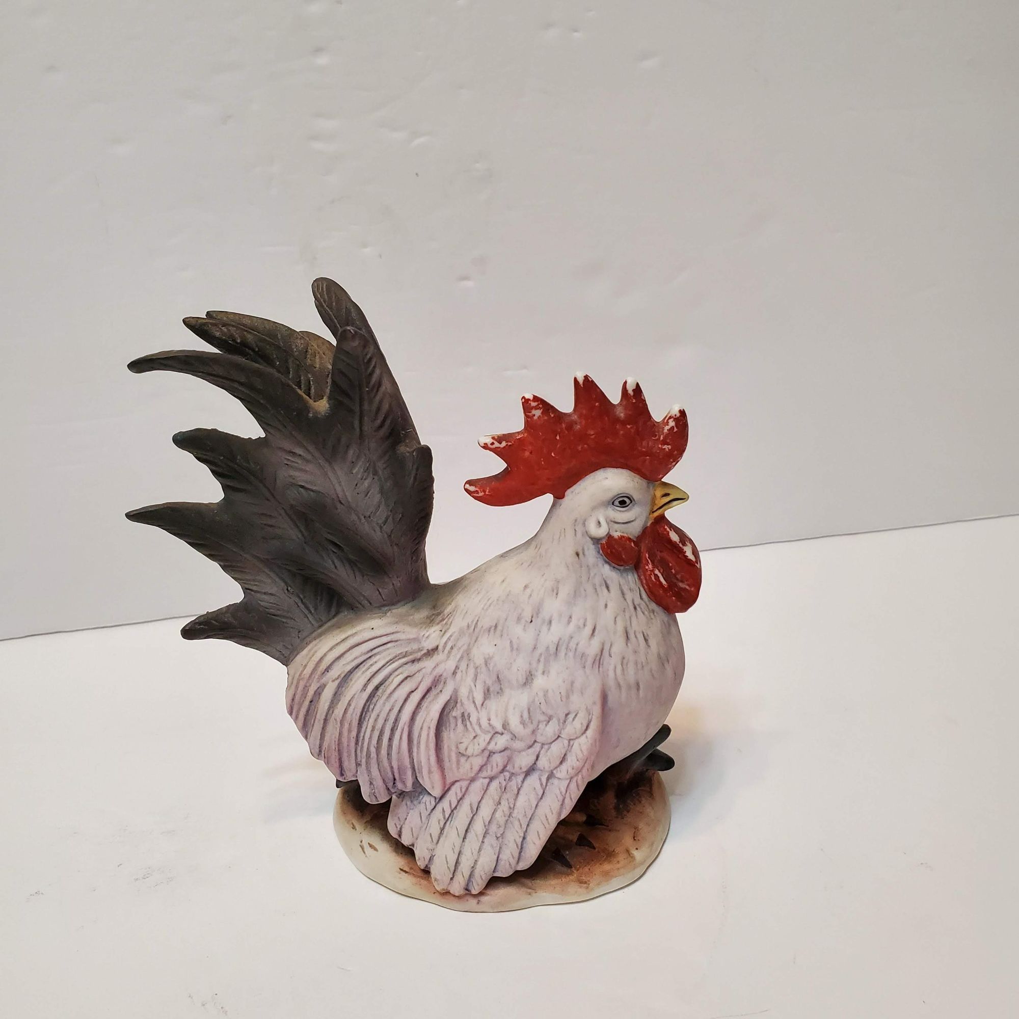 Vintage Vintage Lefton Rooster Figurine, Made in Japan, Porcelain | Grailed