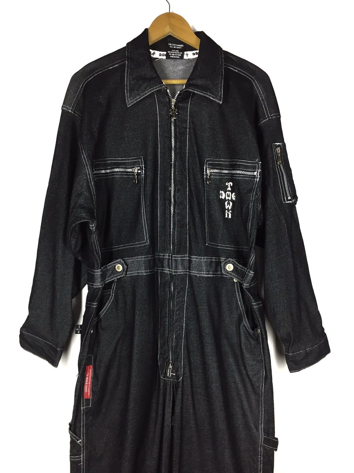 DOGTOWN SKATEBOARD DENIM COVERALL
