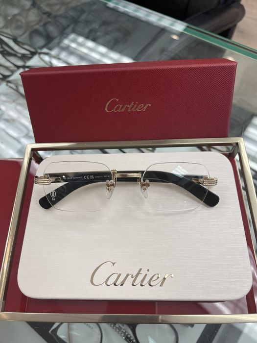Cartier Cartier White Buffalo Horn Sunglasses C Decor White Buffs | Grailed