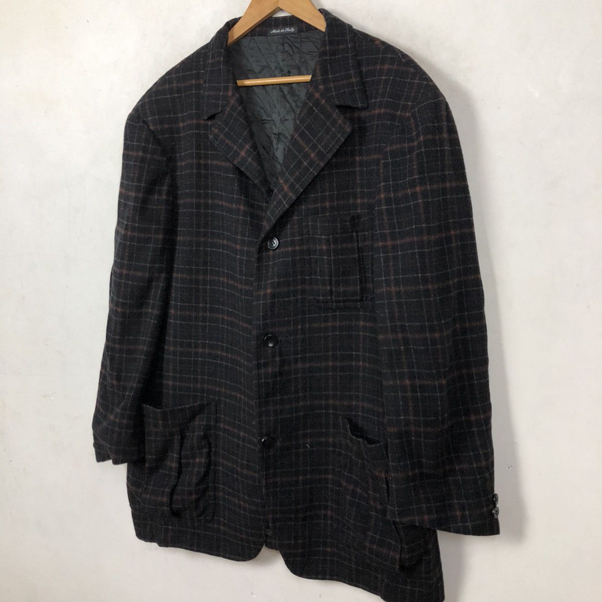 Italian Designers × Verri TARTAN DESIGN JACKET VERRI MADE IN ITALY ...
