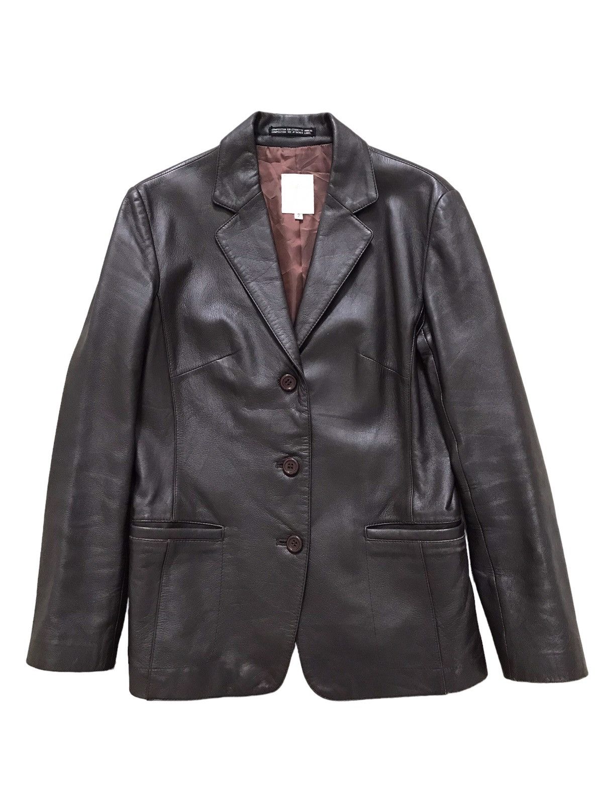 Japanese Brand INED Japan Sheep Leather Blazer | Grailed