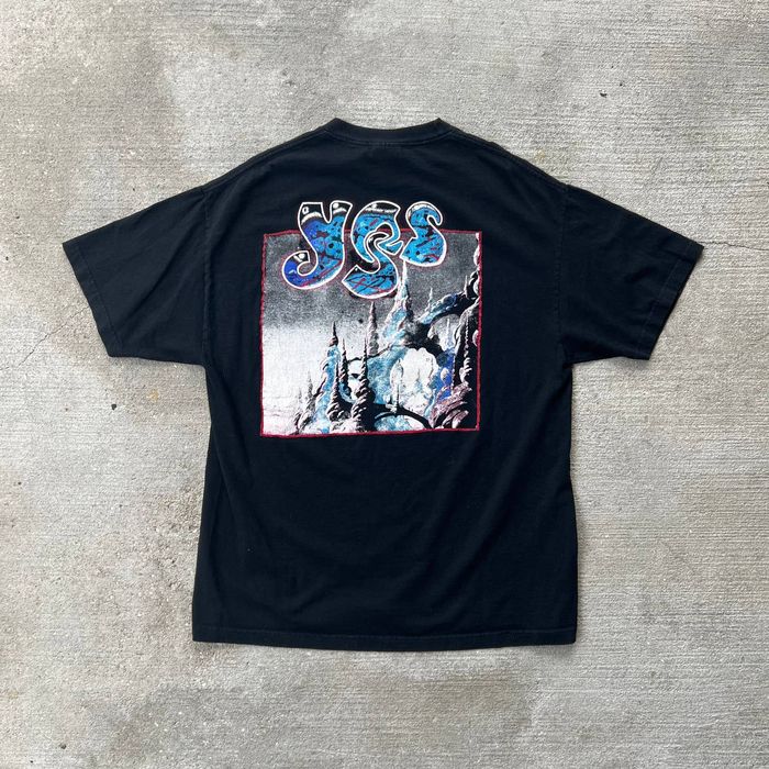 Vintage Vintage yes band tour graphic t shirt | Grailed