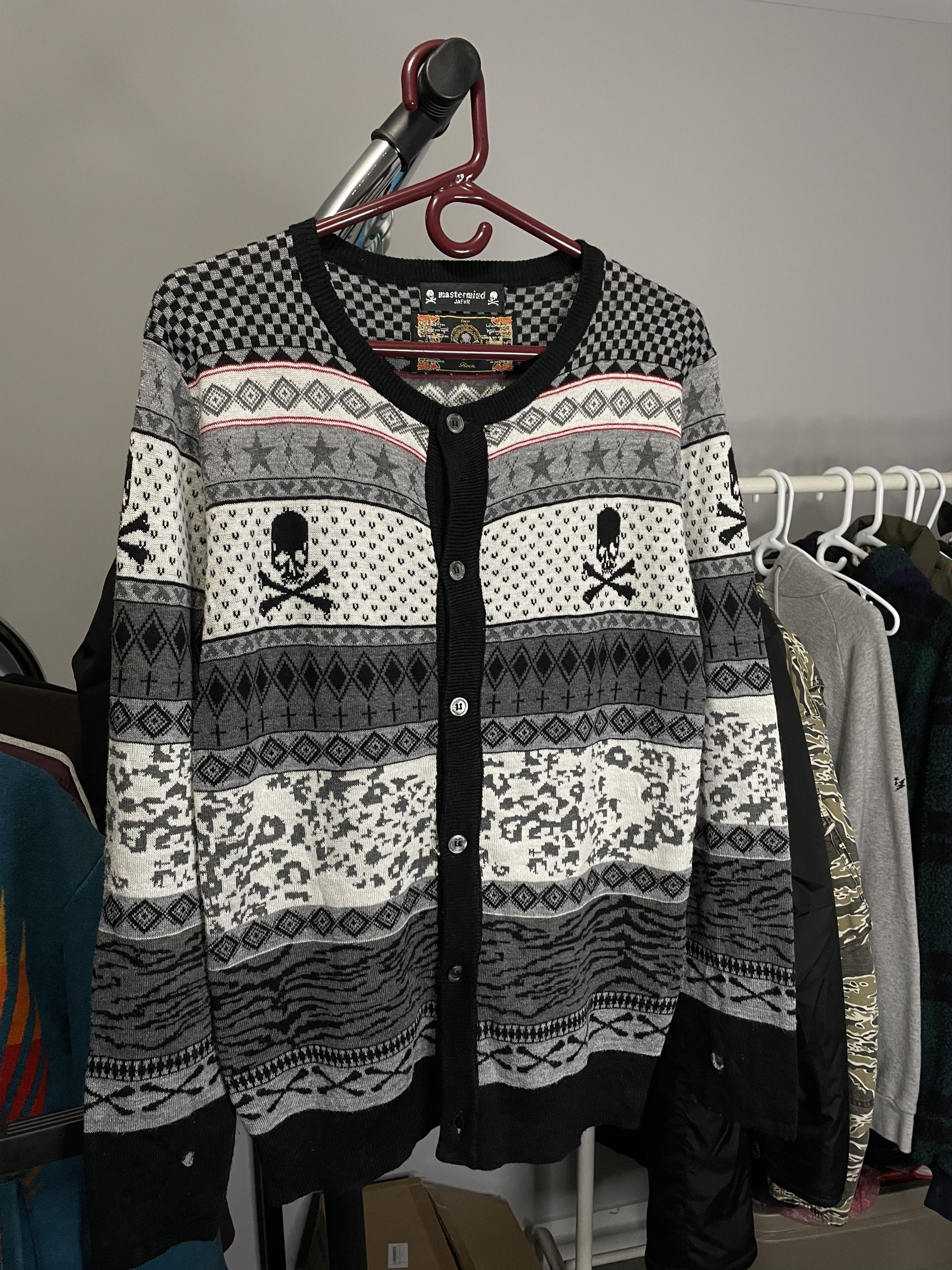 Mastermind Japan Mastermind Japan x Roen - Cardigan - Wool | Grailed