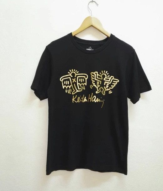 Art × Keith Haring × Tee Rare🔥 Pop Art Keith Haring Big Logo By Uniqlo ...