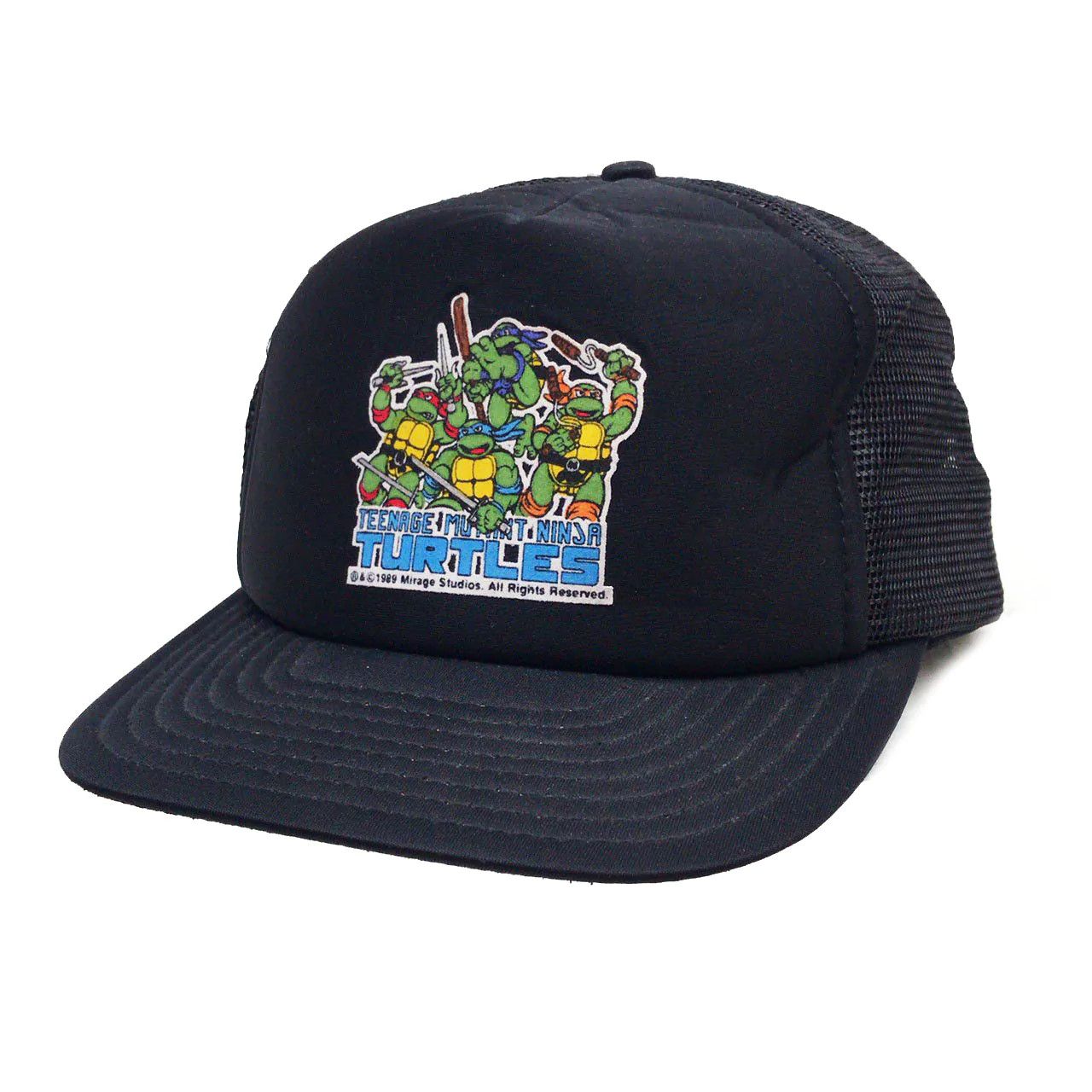 Vintage TMNT Teenage Mutant Ninja Turtles 89 80s Vintage OG Cap Mesh ...