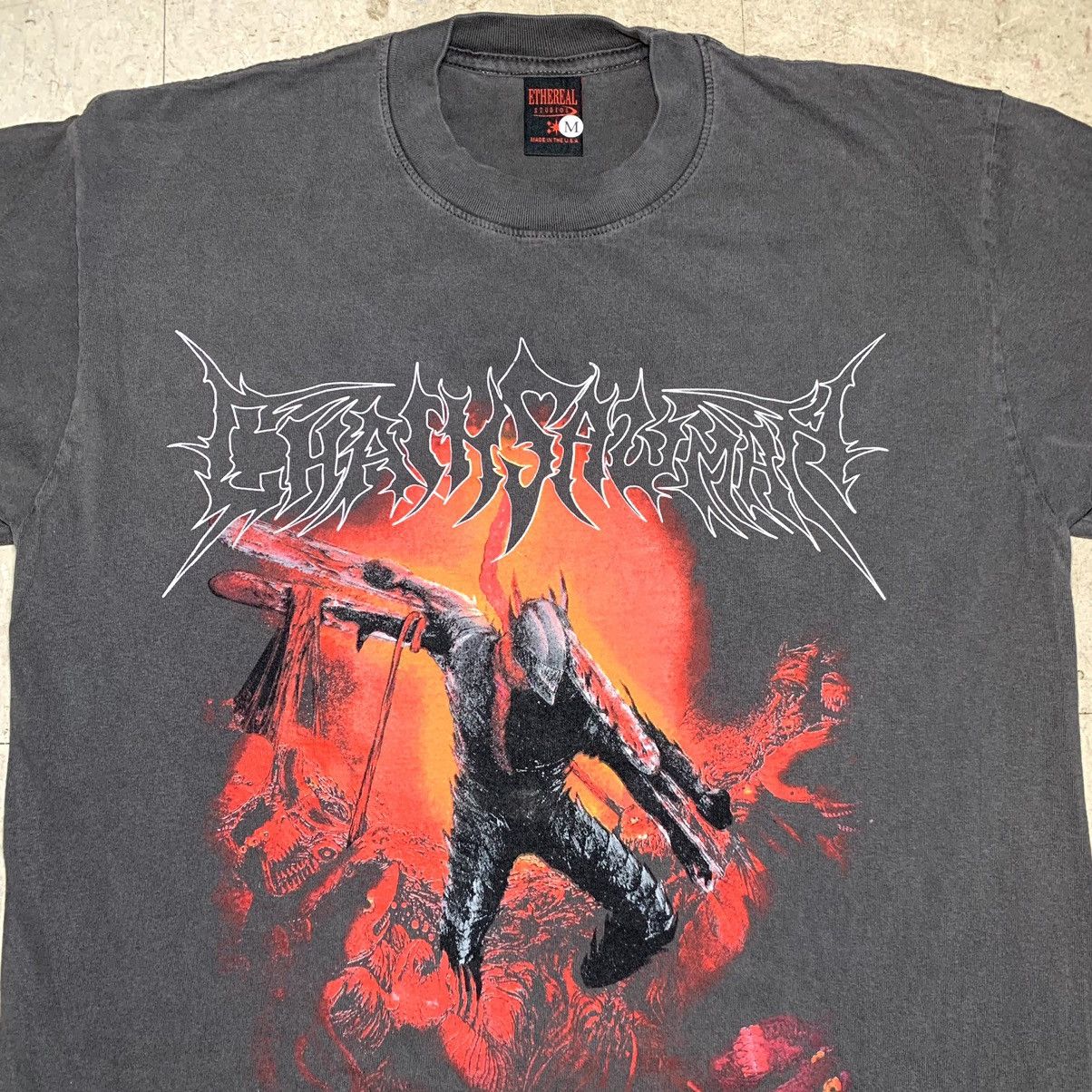 Custom Chainsaw Man Hero of Hell Faded Ethereal Studios Tshirt | Grailed