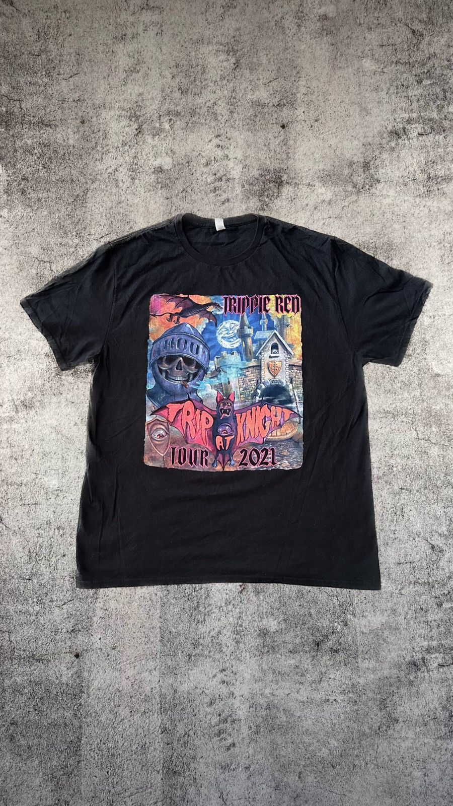 Band Tees × Rap Tees × Trippie Redd Trippie Red ‘Trip At Knight ...