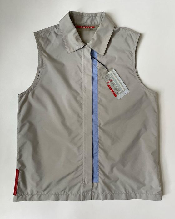 Prada S/S 2000 Nylon Utility Vest | Grailed