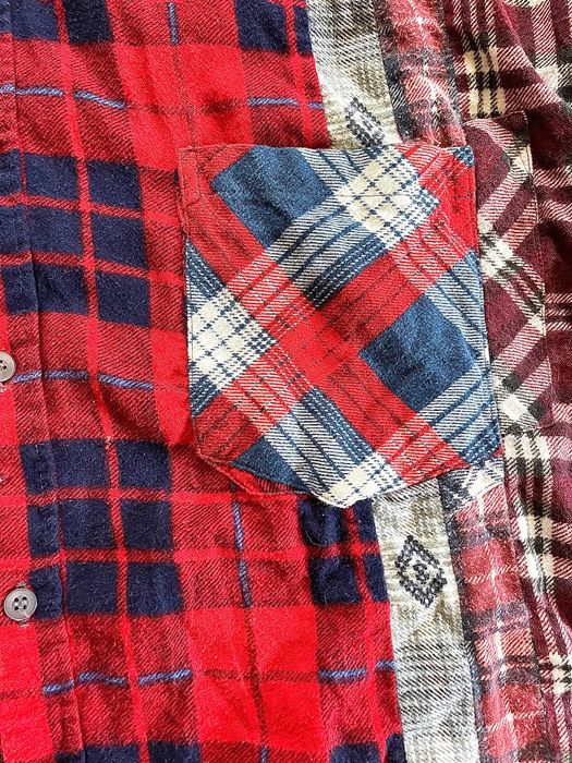Needles Needles Rebuild by Needles 7-cut Flannel Shirt | Grailed