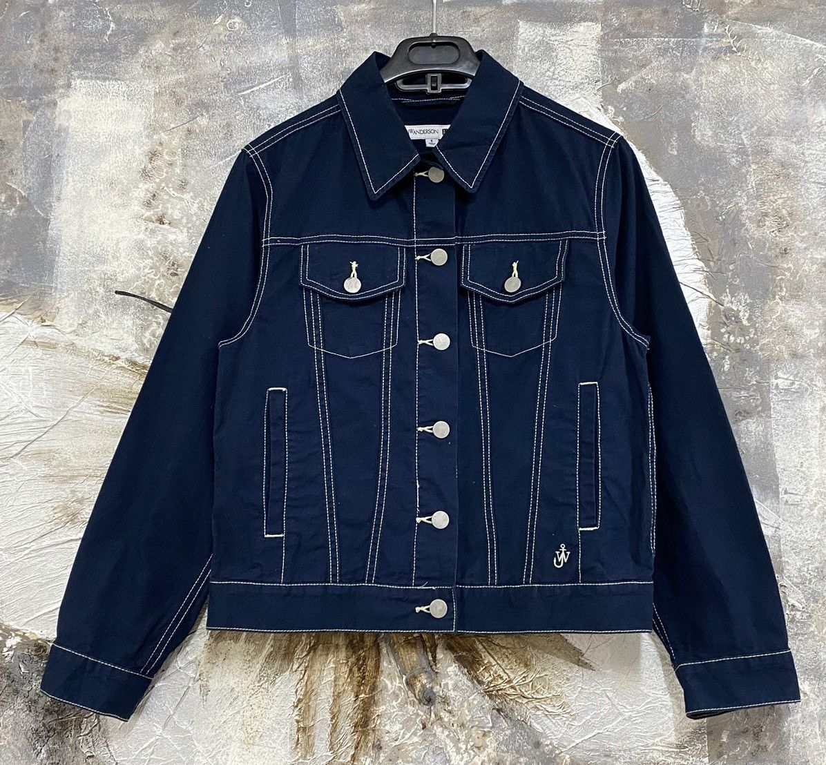 Uniqlo J.W Anderson Uniqlo Cropped Jacket | Grailed