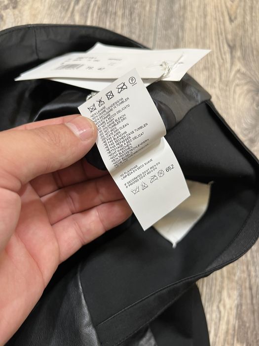 Archival Clothing Archive Maison Martin Margiela leather top dress ...