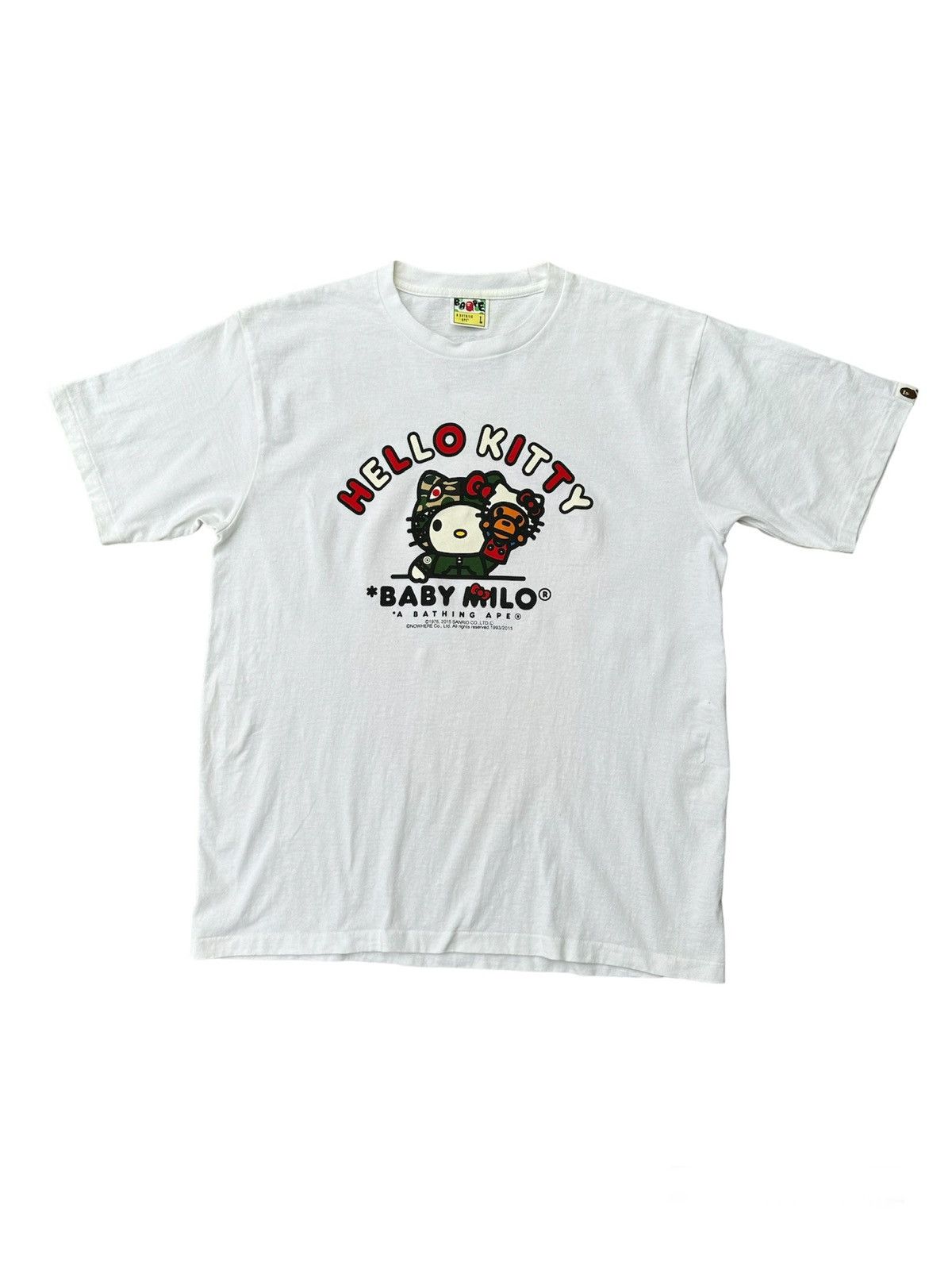 Bape Bape x Hello Kitty Baby Milo Tee | Grailed