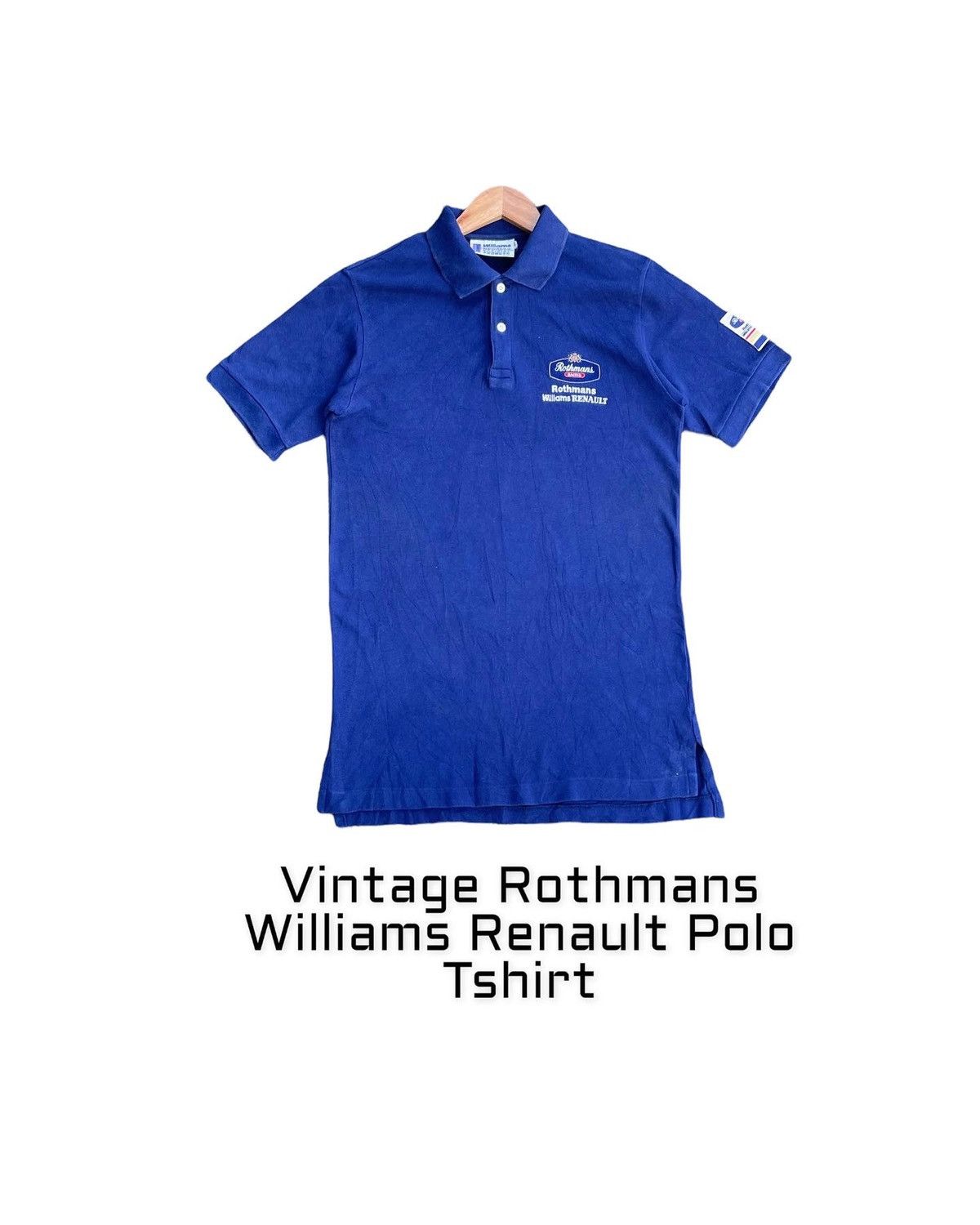 Vintage 🔥STEALS🔥Vintage Rothmans Williams Renault Polo Tshirt | Grailed