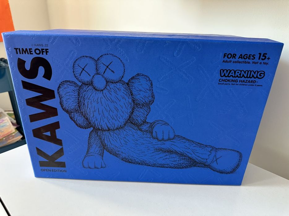 Kaws KAWS Blue Time Off Open Edition Vinyl Collectible | Grailed