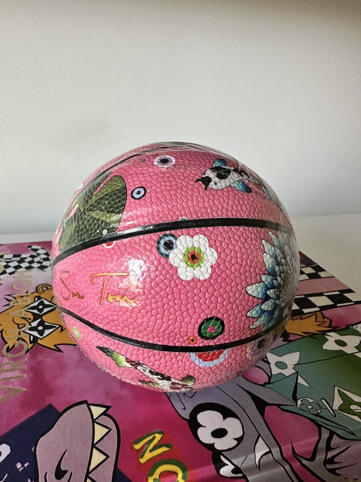 Other *FINAL DROP* Sue Tsai Pink Koi Mini Basketball Collectible | Grailed