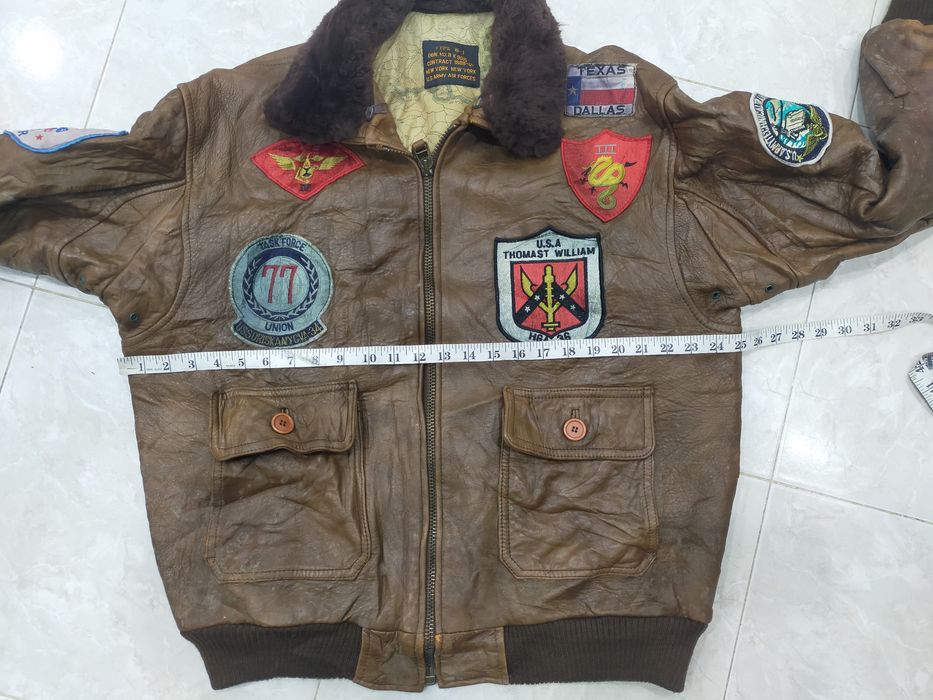 Vintage Type G-1 USN Leather Jacket | Grailed