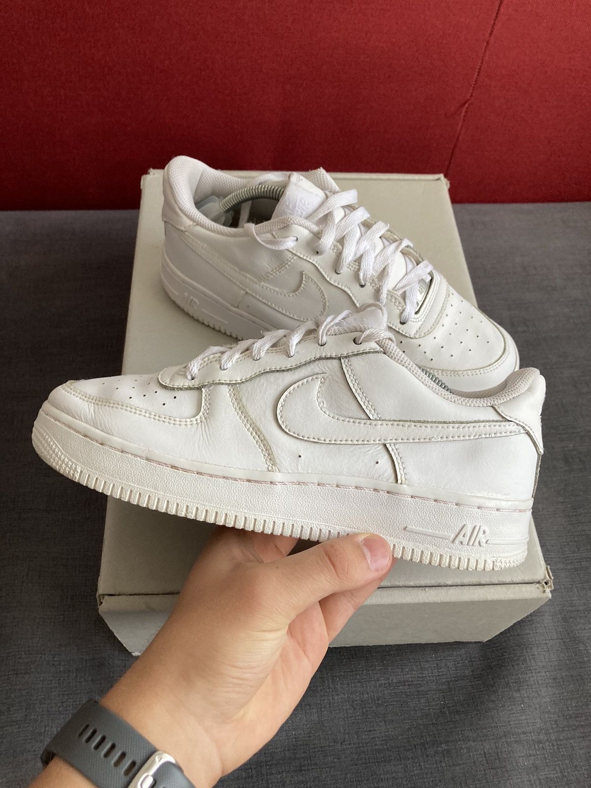 Nike Nike Air force 1 low triple white | Grailed