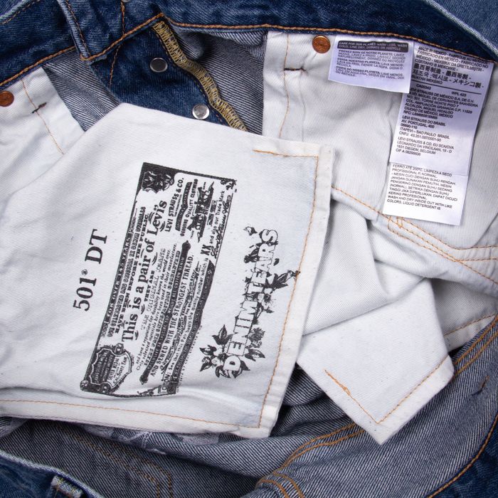 DENIM TEARS DENIM TEARS CHAIN STITCH COTTON WREATH DENIM | Grailed