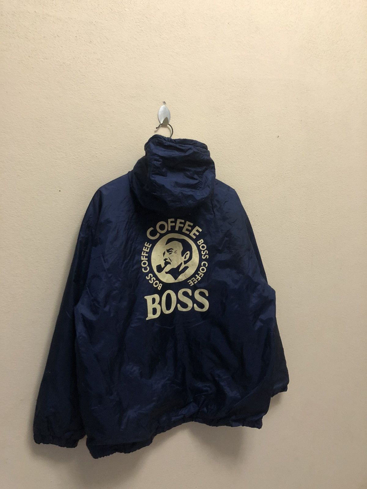 Vintage Vintage Suntory Boss Coffee Big Logos Coach Jacket | Grailed