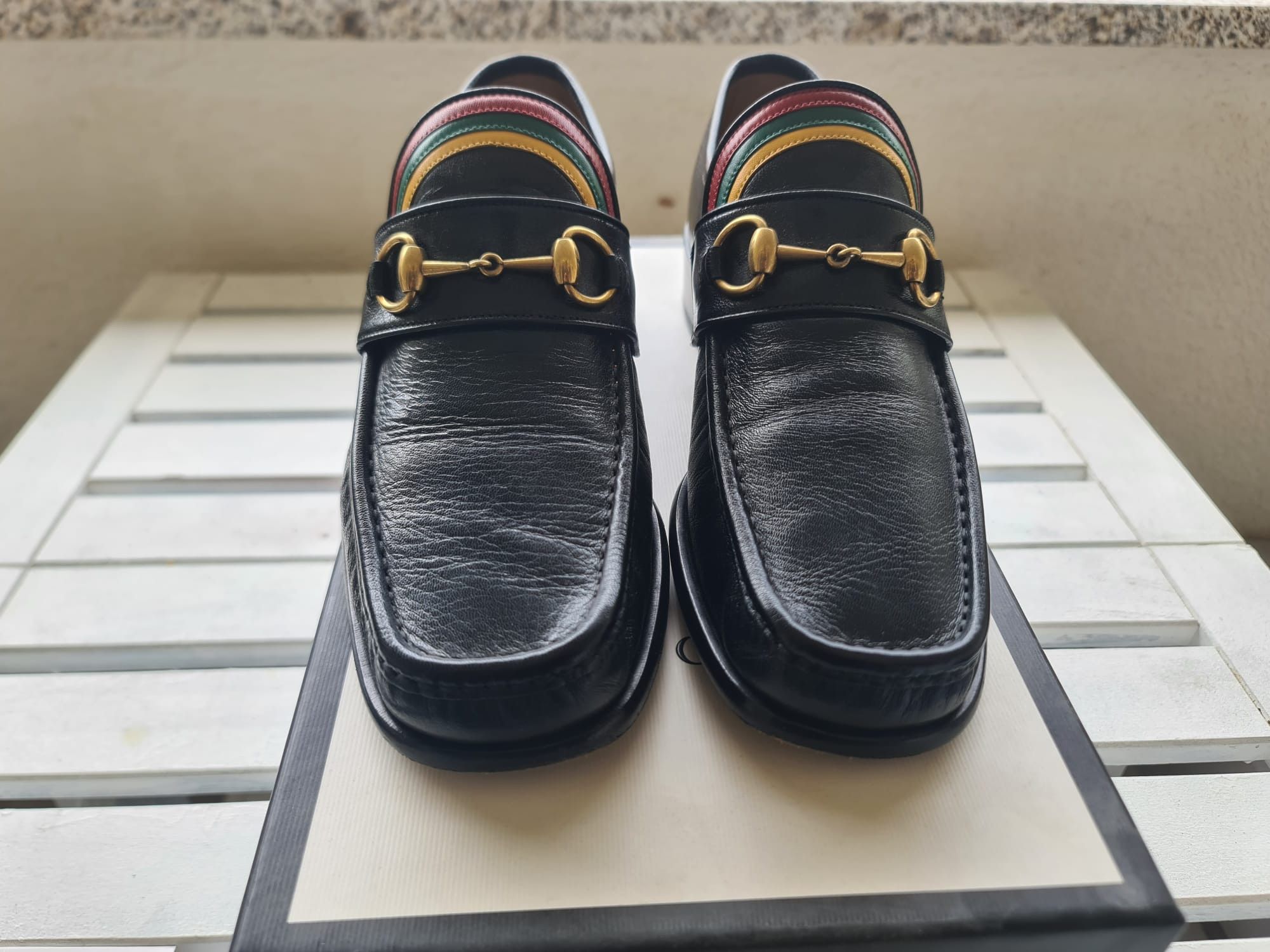 Gucci Horsebit Rainbow Loafer | Grailed