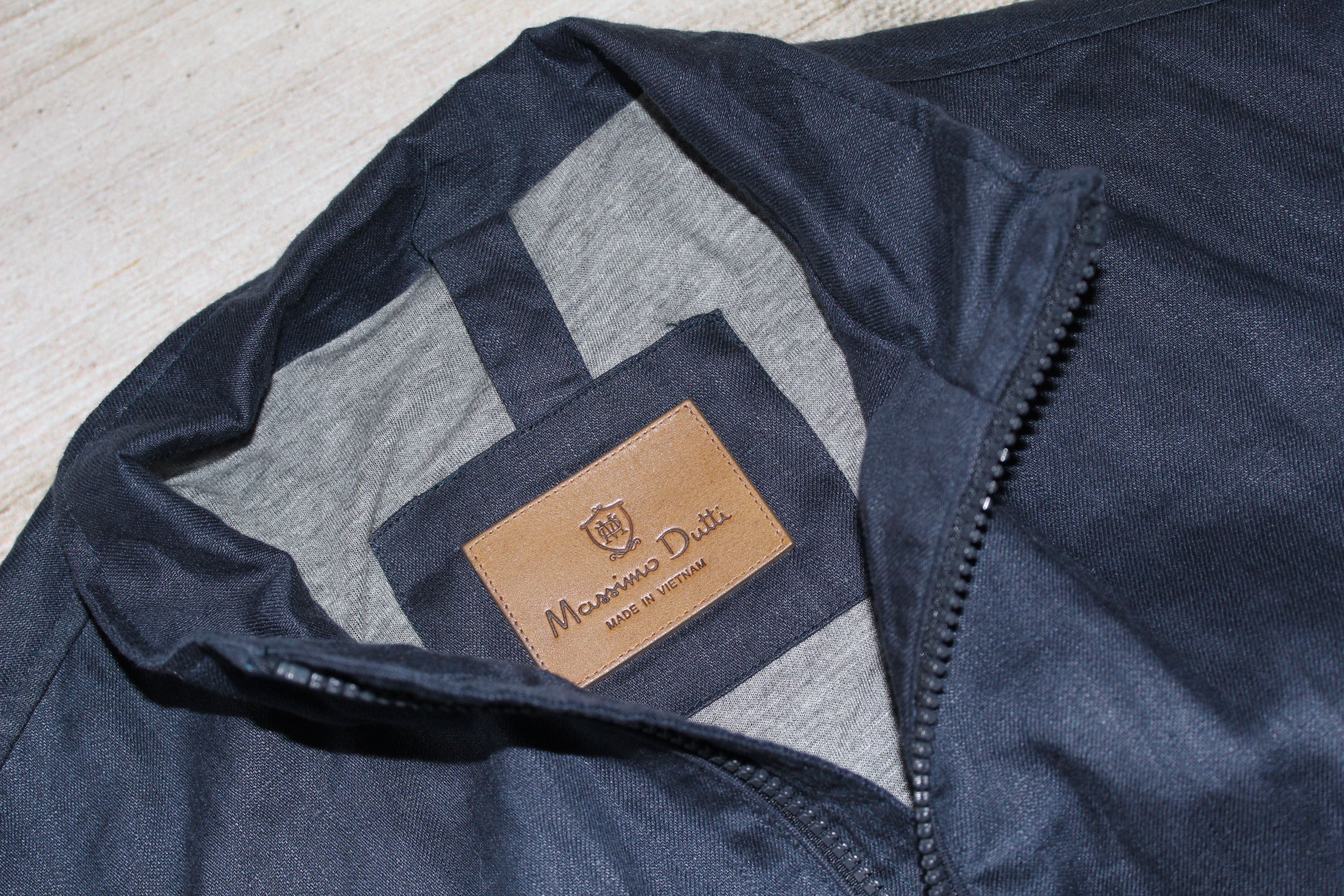 Massimo Dutti MASSIMO DUTTI Linen Bomber Jacket | Grailed