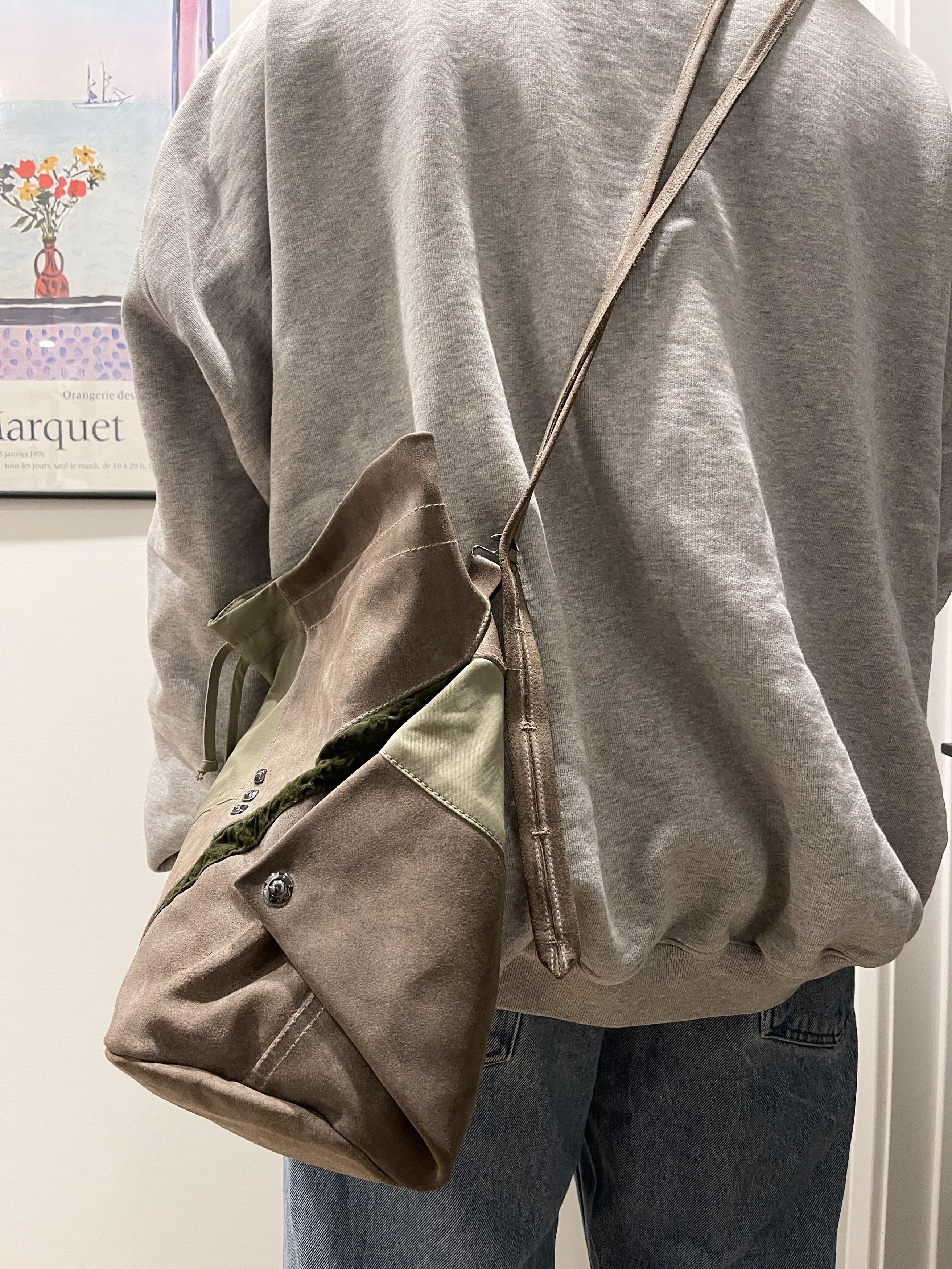 Archival Clothing Rare Kiko Kostadinov Oren Bag Archive Green | Grailed