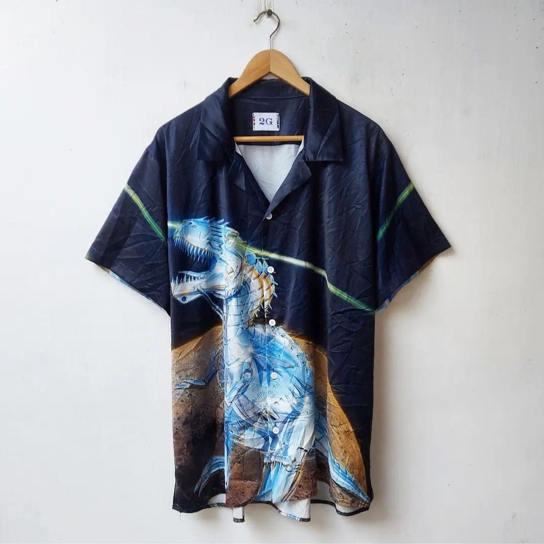 Japanese Brand 2G Hajime Sorayama T-Rex Robot Shirt | Grailed