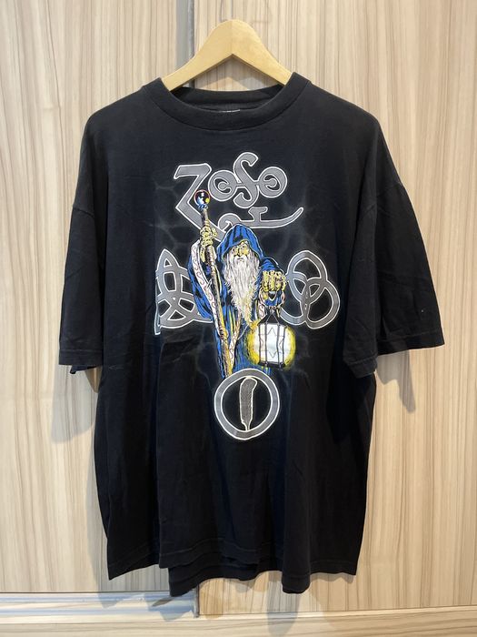 Vintage Vintage led zeppelin wizard t shirt | Grailed