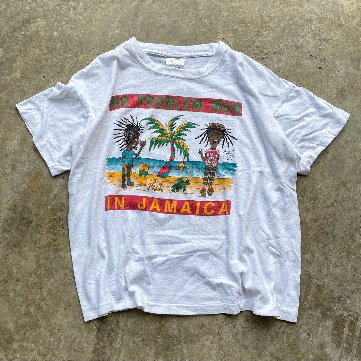 Vintage Vtg.90s Beavis And Butthead "In The Bahamas" Rasta | Grailed