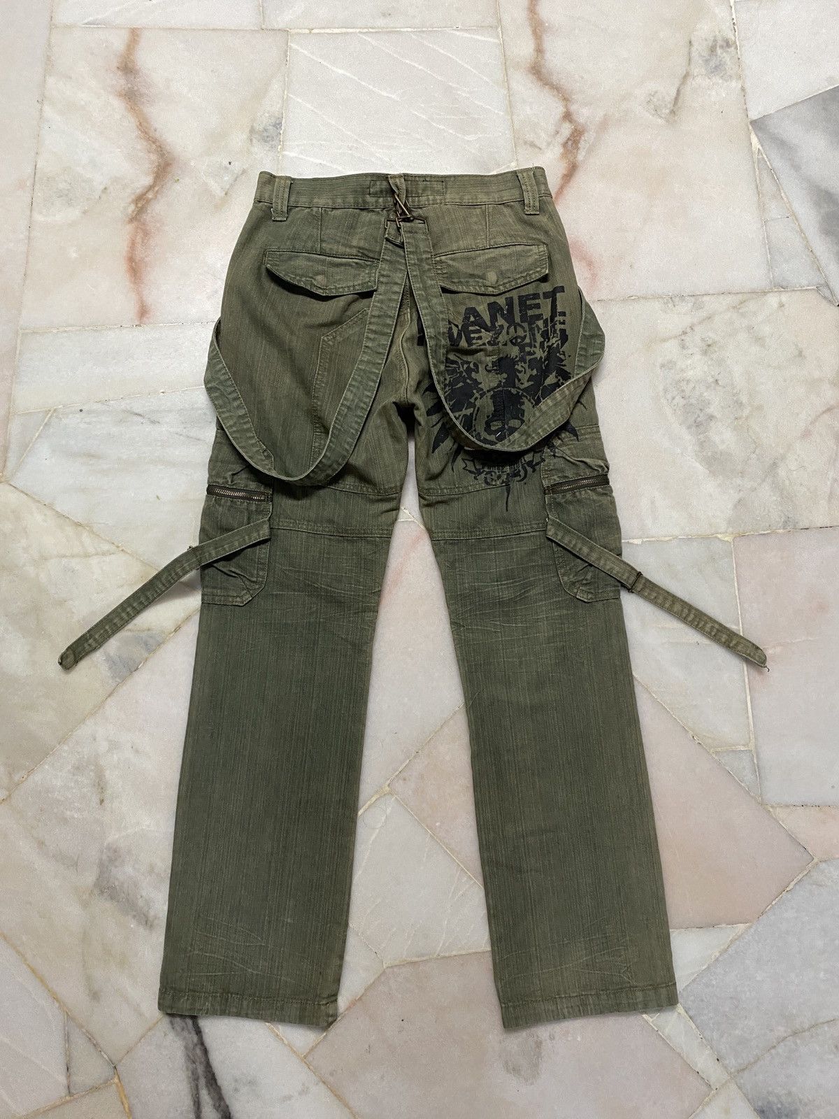 Hysteric Glamour 💥PLANET FIVE JAPANESE BONDAGE PARACHUTE CARGO OVERALL DESIGN | Grailed