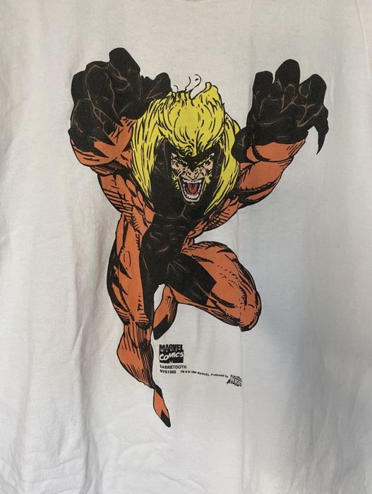 Vintage Vintage Marvel Sabretooth 1994 Tshirt | Grailed