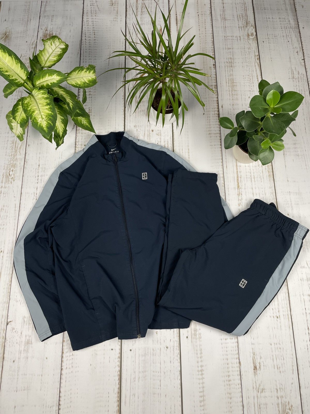 Nike Nike Vintage Tennis Set Swoosh Drill Y2K | Grailed