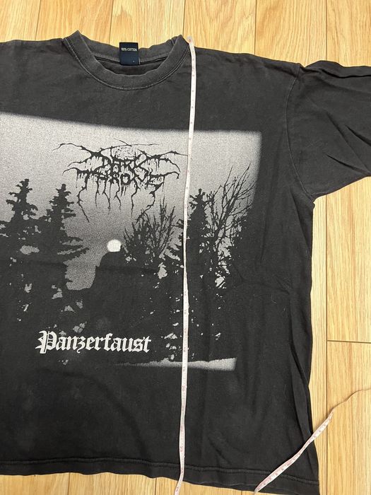 Vintage Rare 90s DARKTHRONE Panzerfaust Vintage Band Metal T-Shirt ...