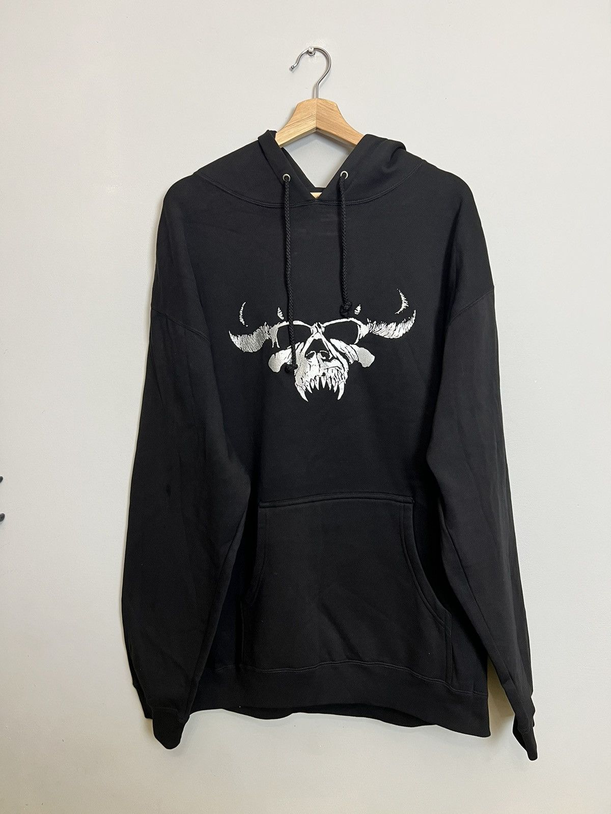 Vintage Rare Vintage 90s Danzig Logo 666 Horror Punk Band Hoodie | Grailed