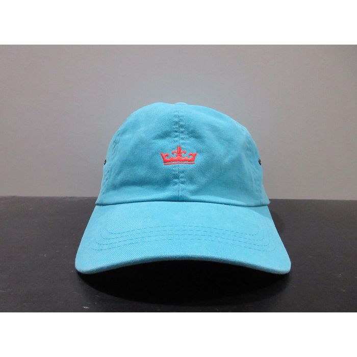 Peter Millar Peter Millar Hat Cap Strap Back Blue Red Crown Golf Golfer ...