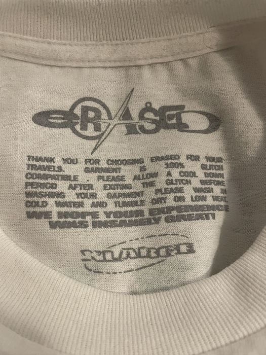 Erased Project ERASED Digital Globe Tee | Grailed